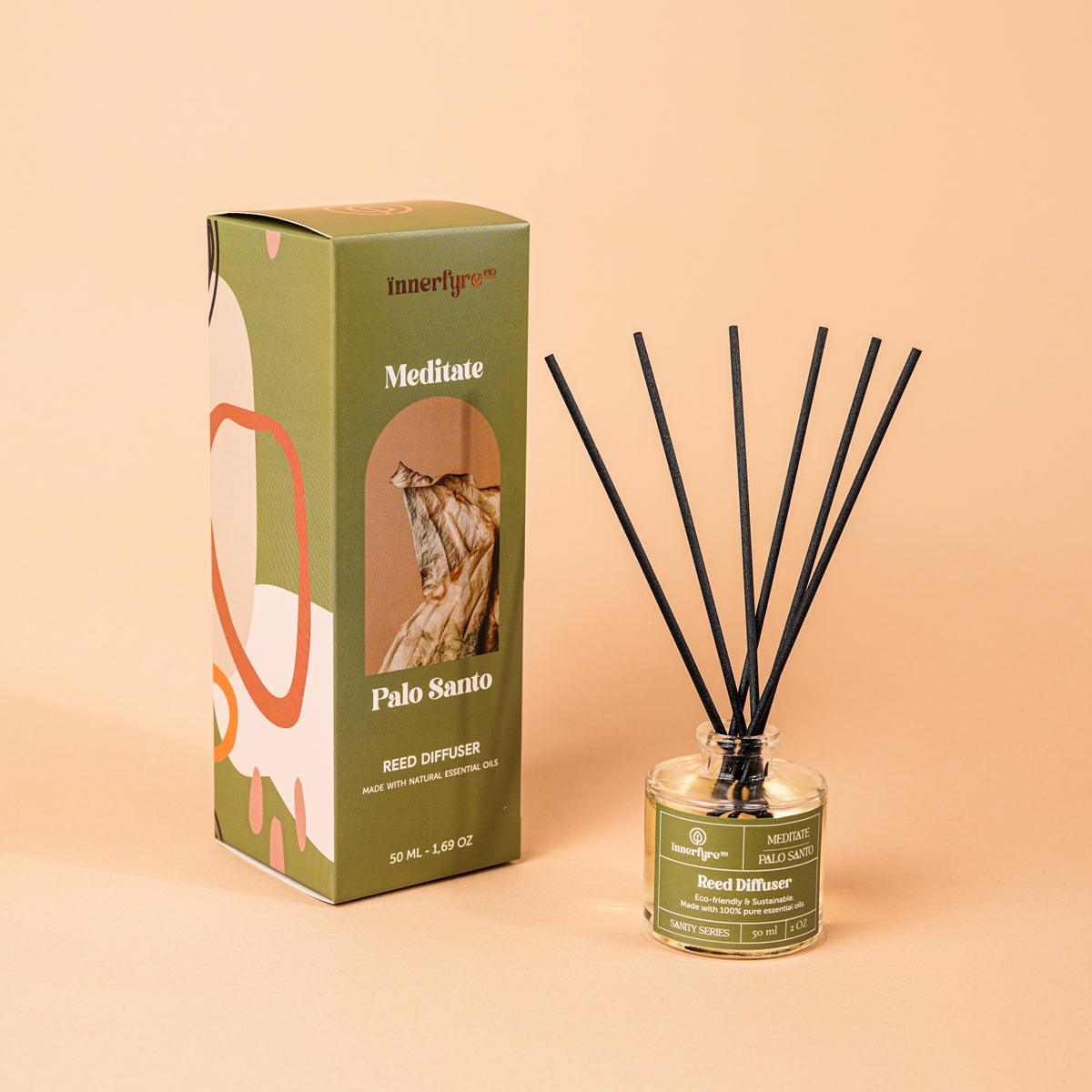 Meditate - Palo Santo Reed Diffuser — Innerfyre Co